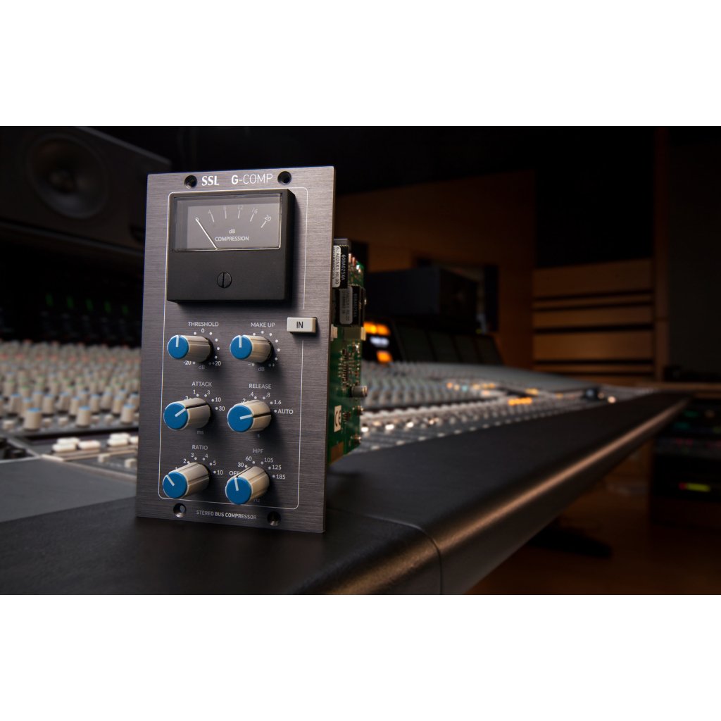 Solid State Logic Stereo Bus Compressor Module 500 Series | Mediaspec