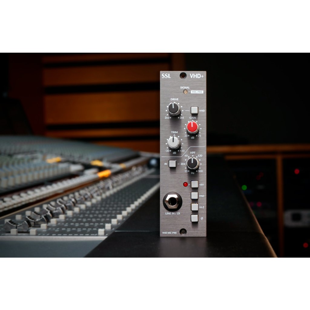 Solid State Logic VHD+ Mic Preamplifier 500 Series Module | Mediaspec